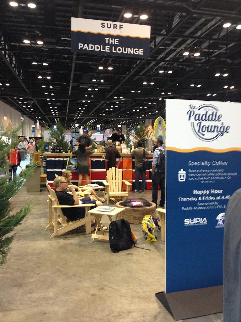 Paddle Lounge meeting area for the SUP community - Boardsport SOURCE