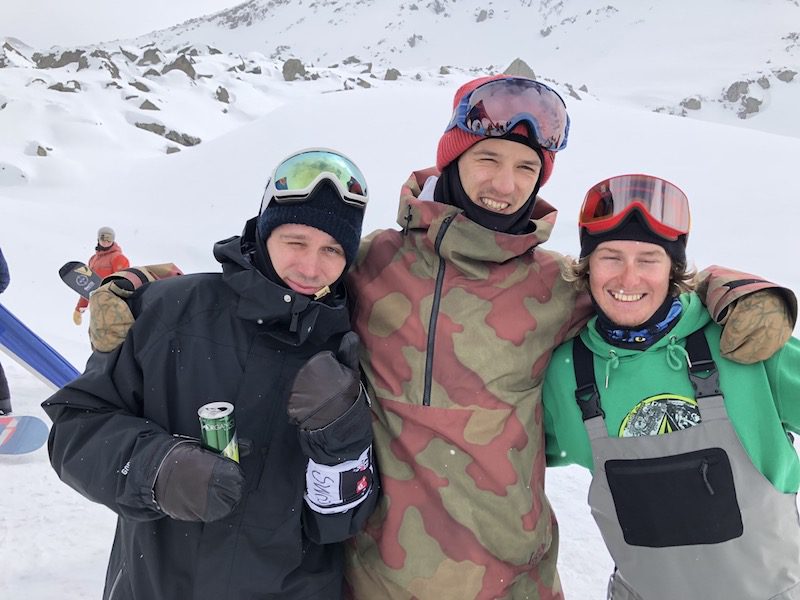 09 Marc Swoboda, Alex Walch and Roli Tschoder (all Team AUT ...