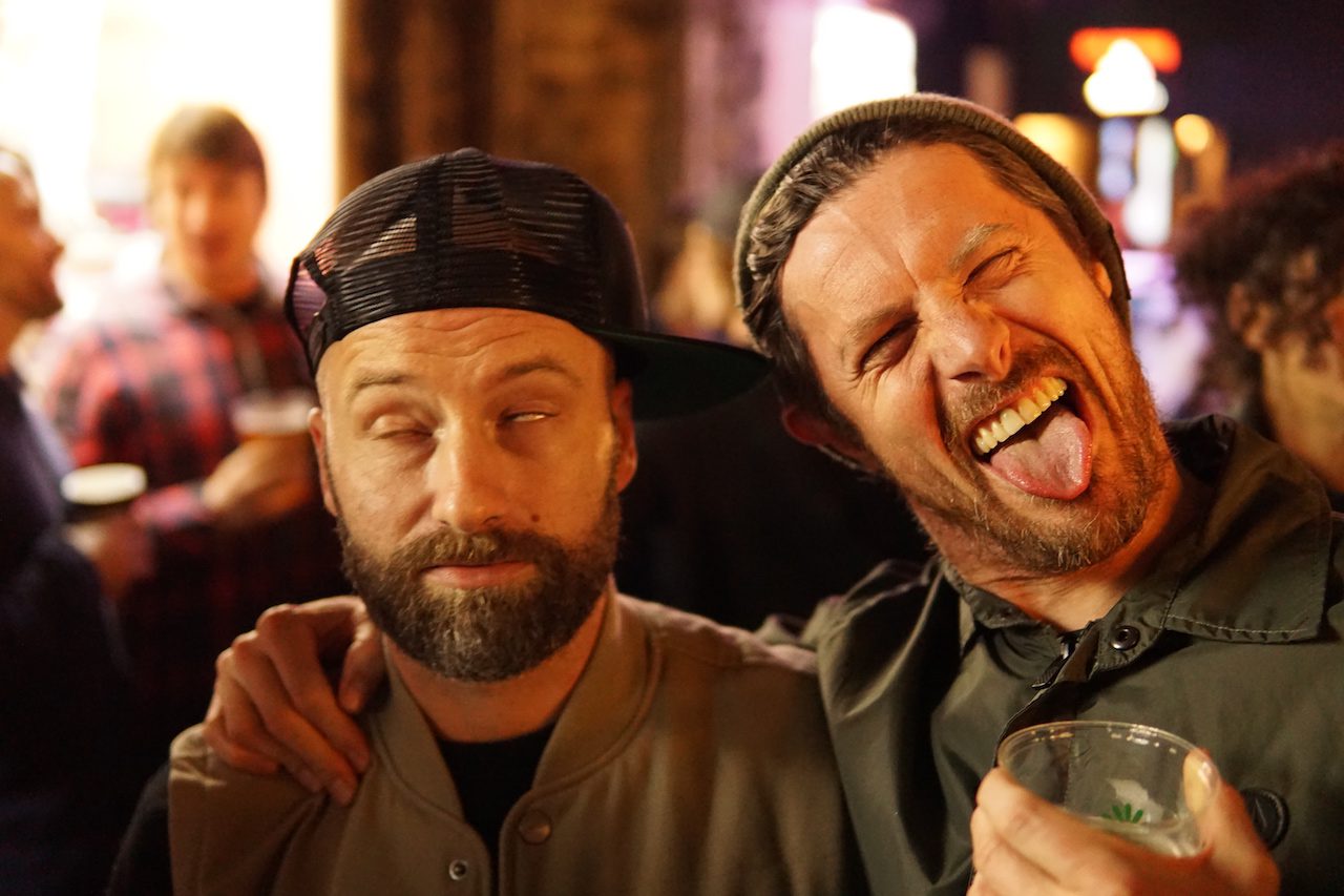 Knack Agency's Noel Reynolds and Volcom's Edd Martin - Boardsport SOURCE