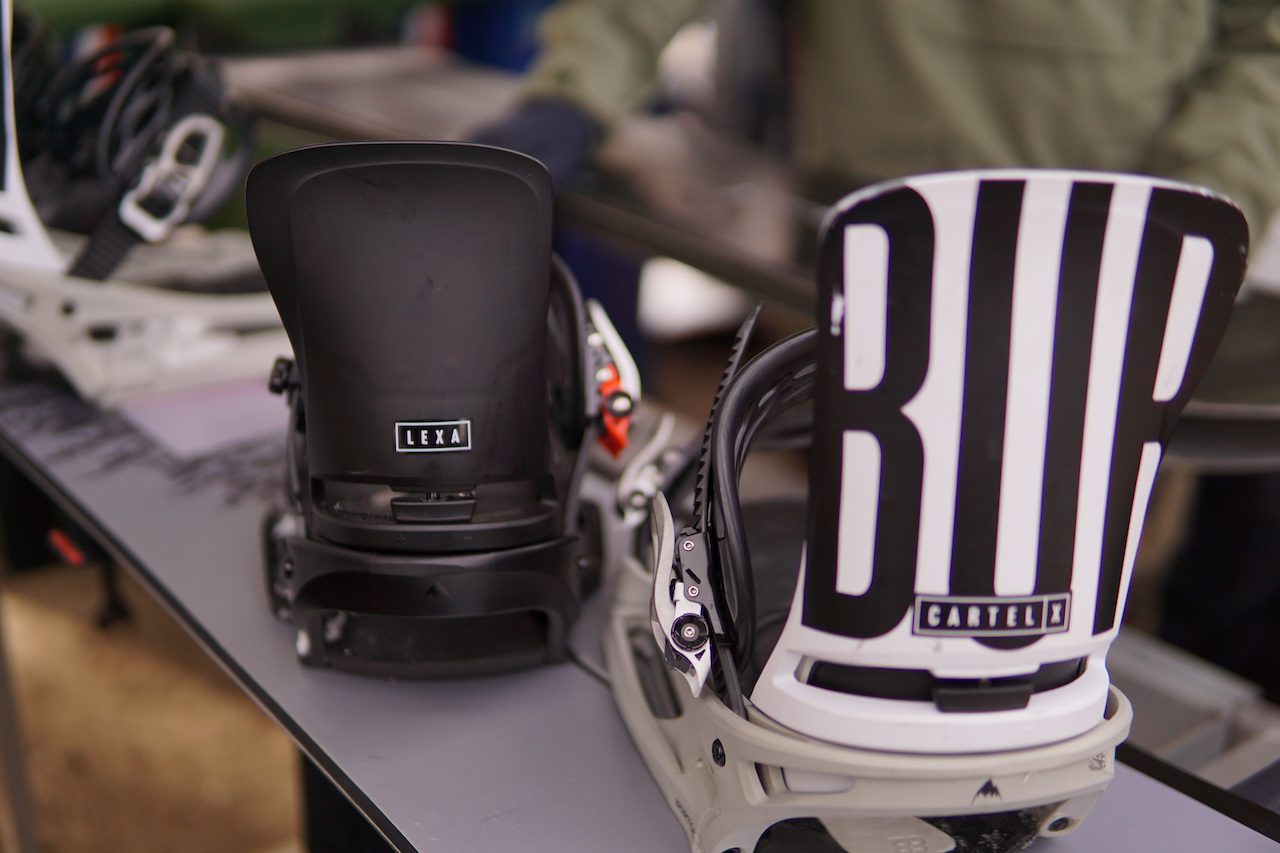 Burton's Lexa and Cartel X binders. No more Burton Custom binder in the ...