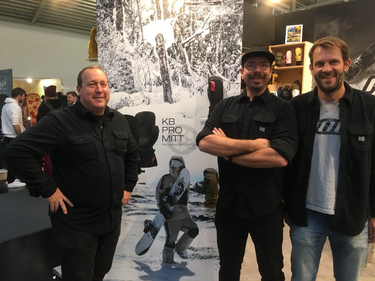 Rojo and POW's David Salveson, Dominik Lyssek and MIchi Mohr ...