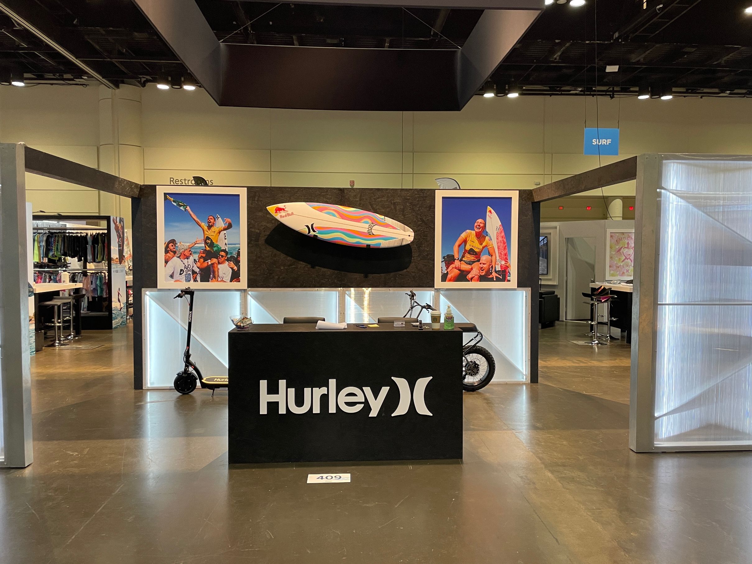 Hurley booth - Boardsport SOURCE