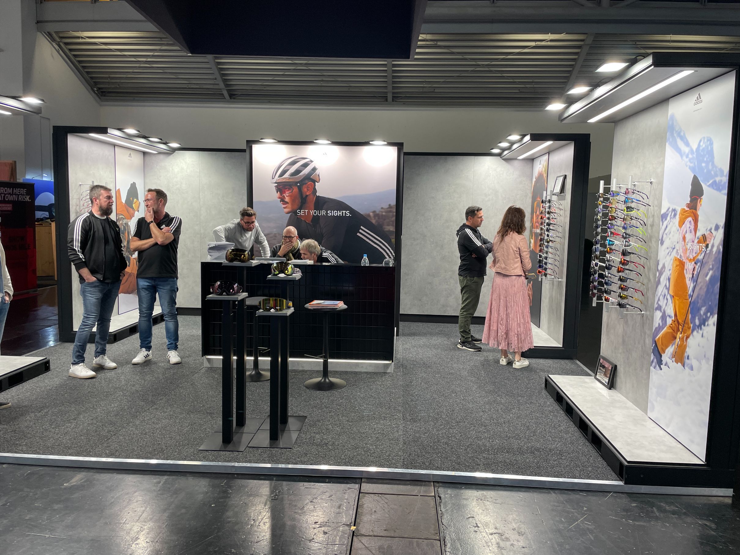 Adidas optics booth - Boardsport SOURCE