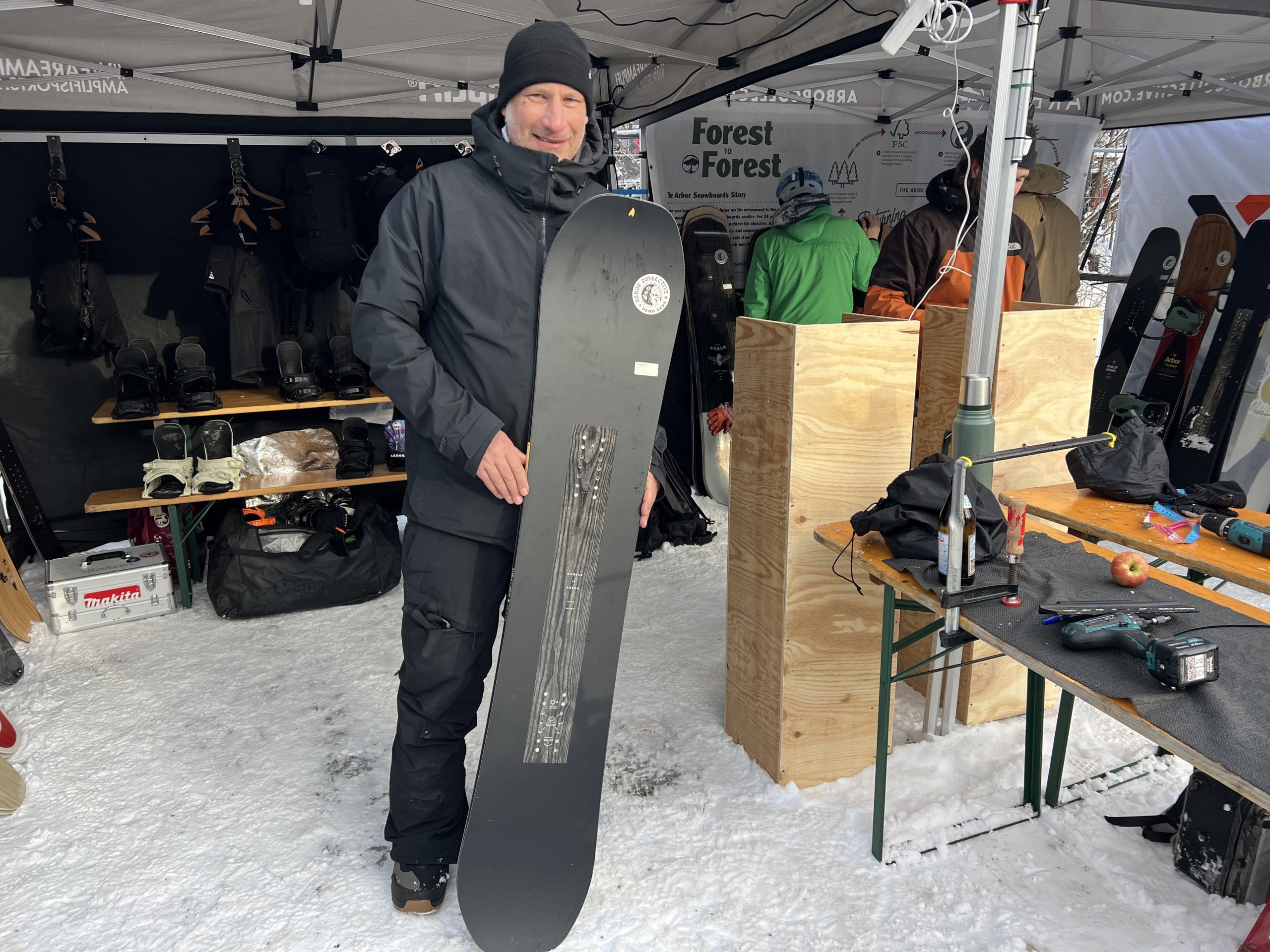 Arbor's new Pat Moore pro model the Candle. EU Distro Jens Hartmann ...