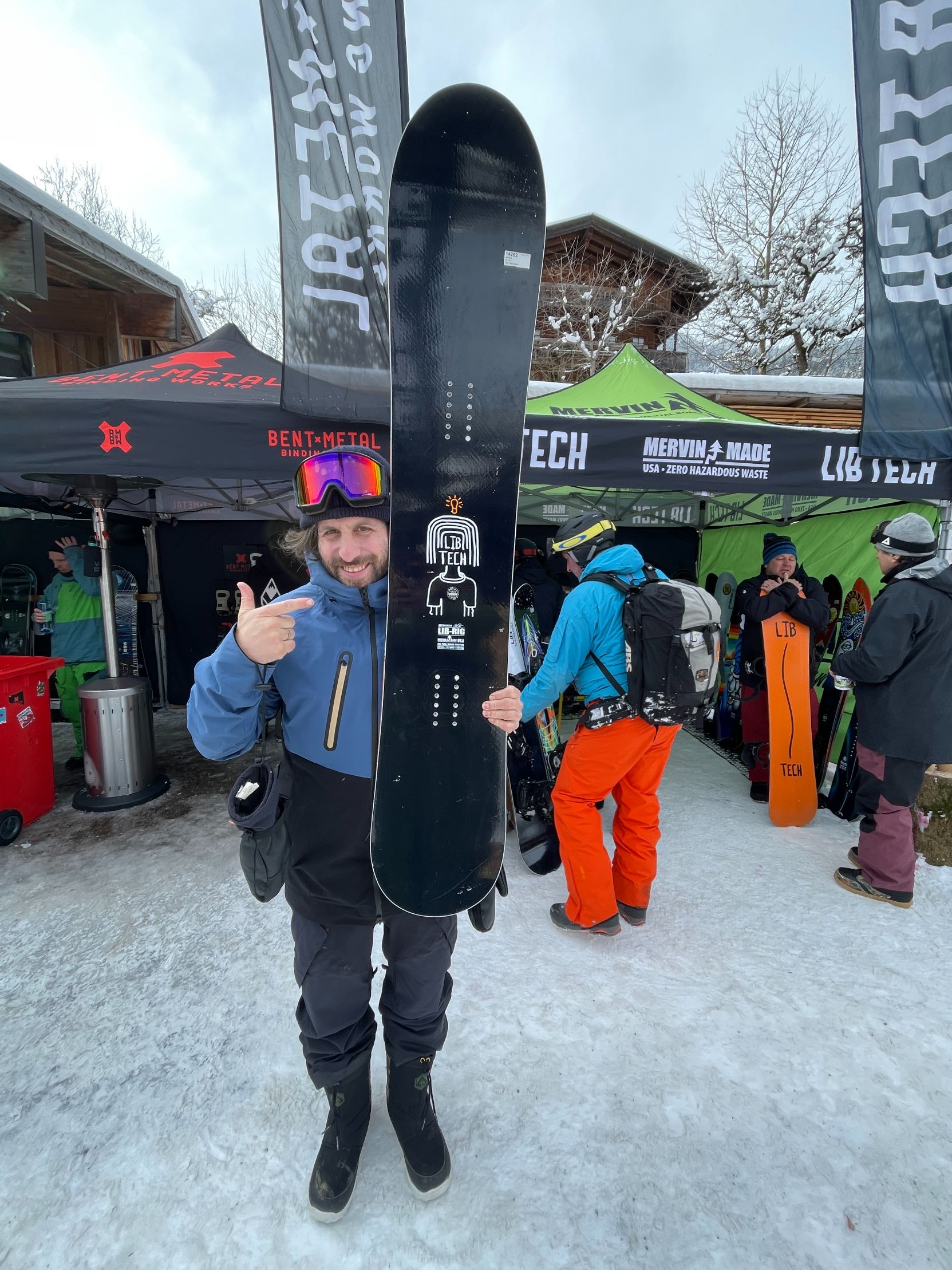 Libtech's Toby Hammer with the Lib Rig, the new pro model for Austen ...