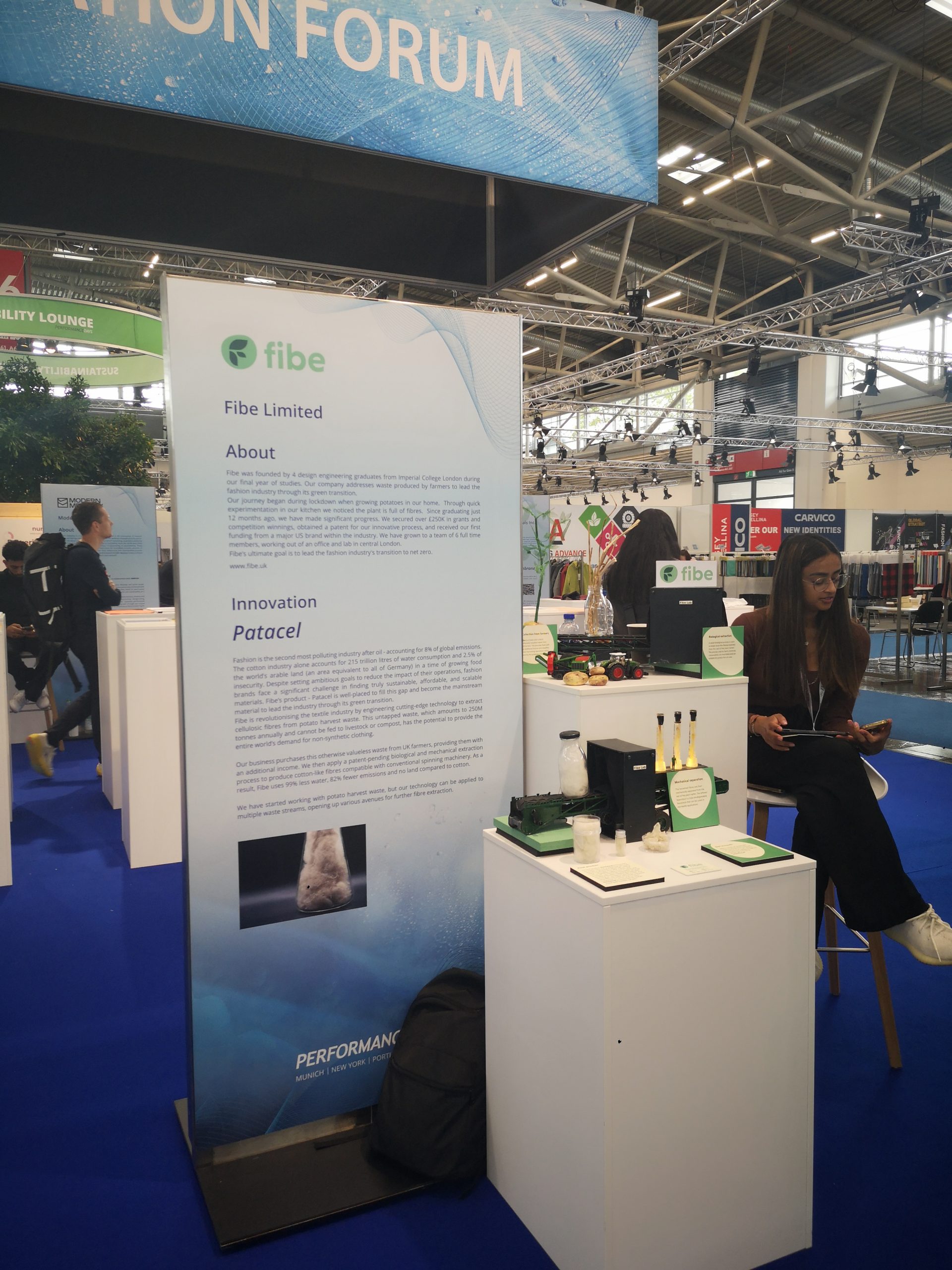 8 Innovations Forum - Fibe Patacel bio-based fabric - Boardsport SOURCE