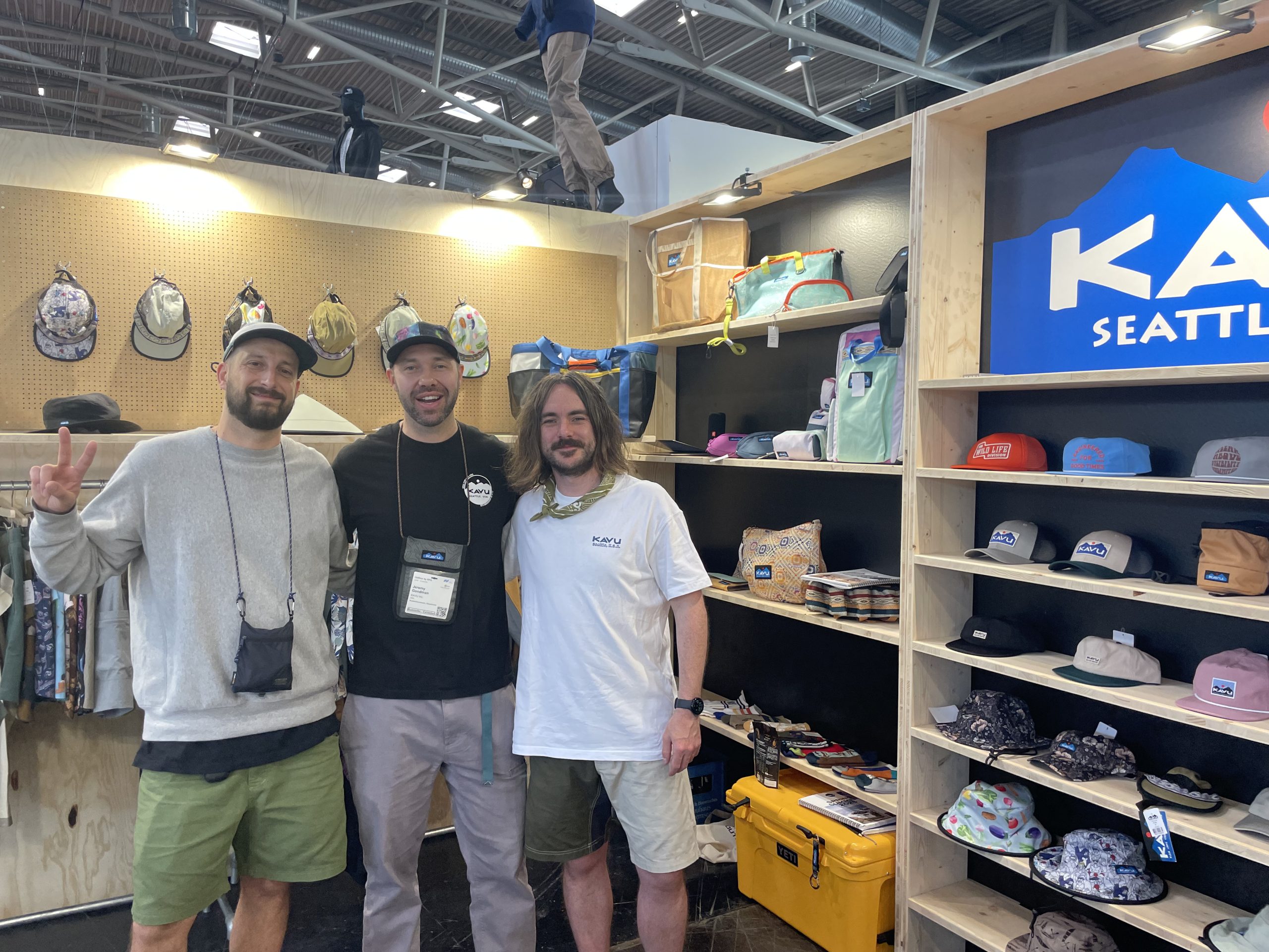 Kavu's Max Eisele, Jeremy Goodman and Callum Mcdonnell. - Boardsport SOURCE
