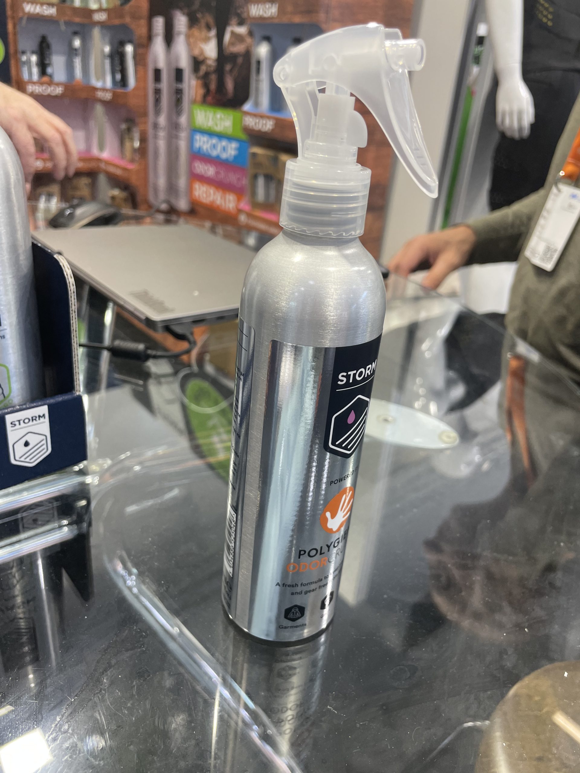 Storm's spray on Odour Crunch for both the interior and exterior of ...