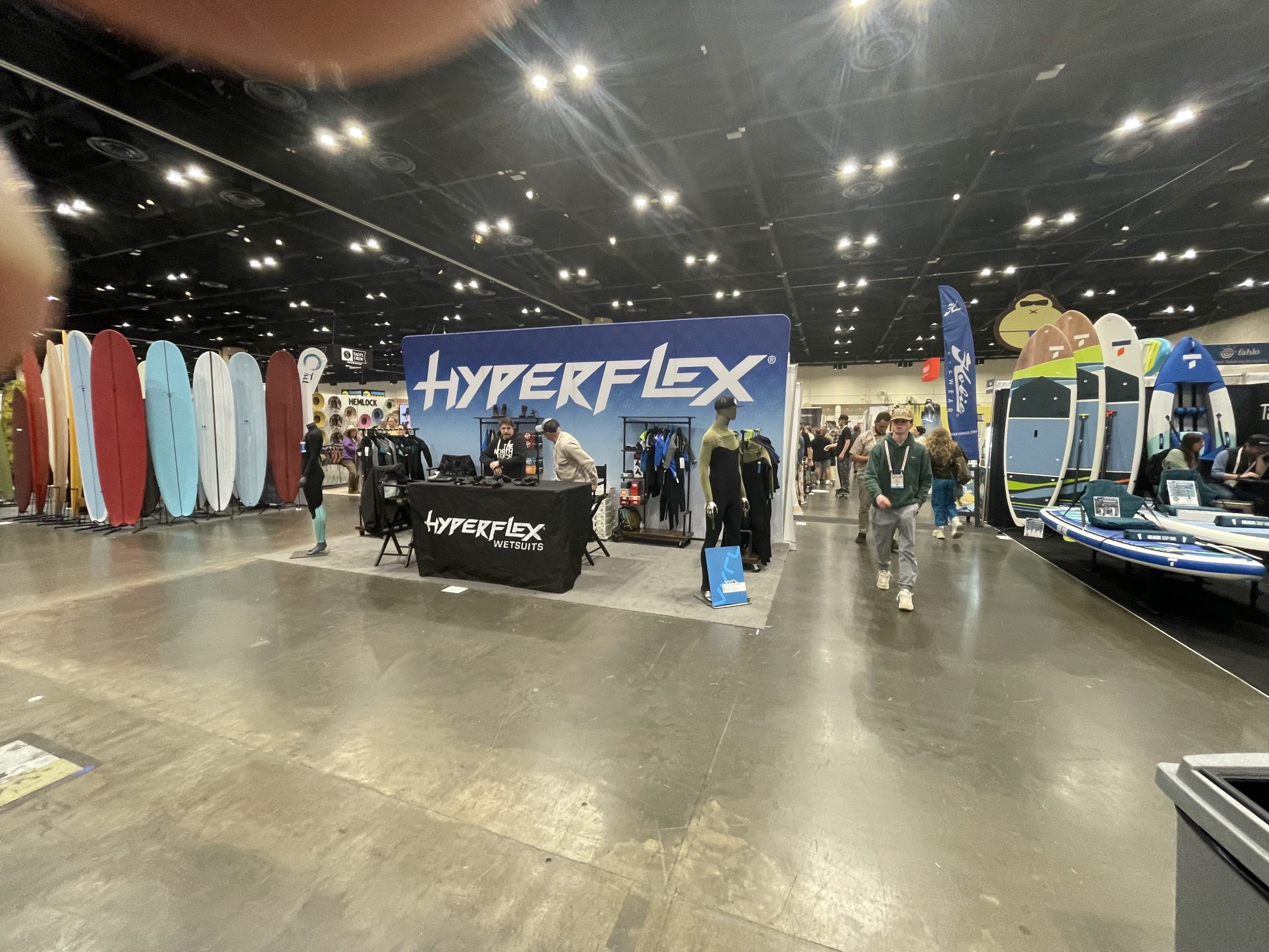 Hyperflex booth - Boardsport SOURCE
