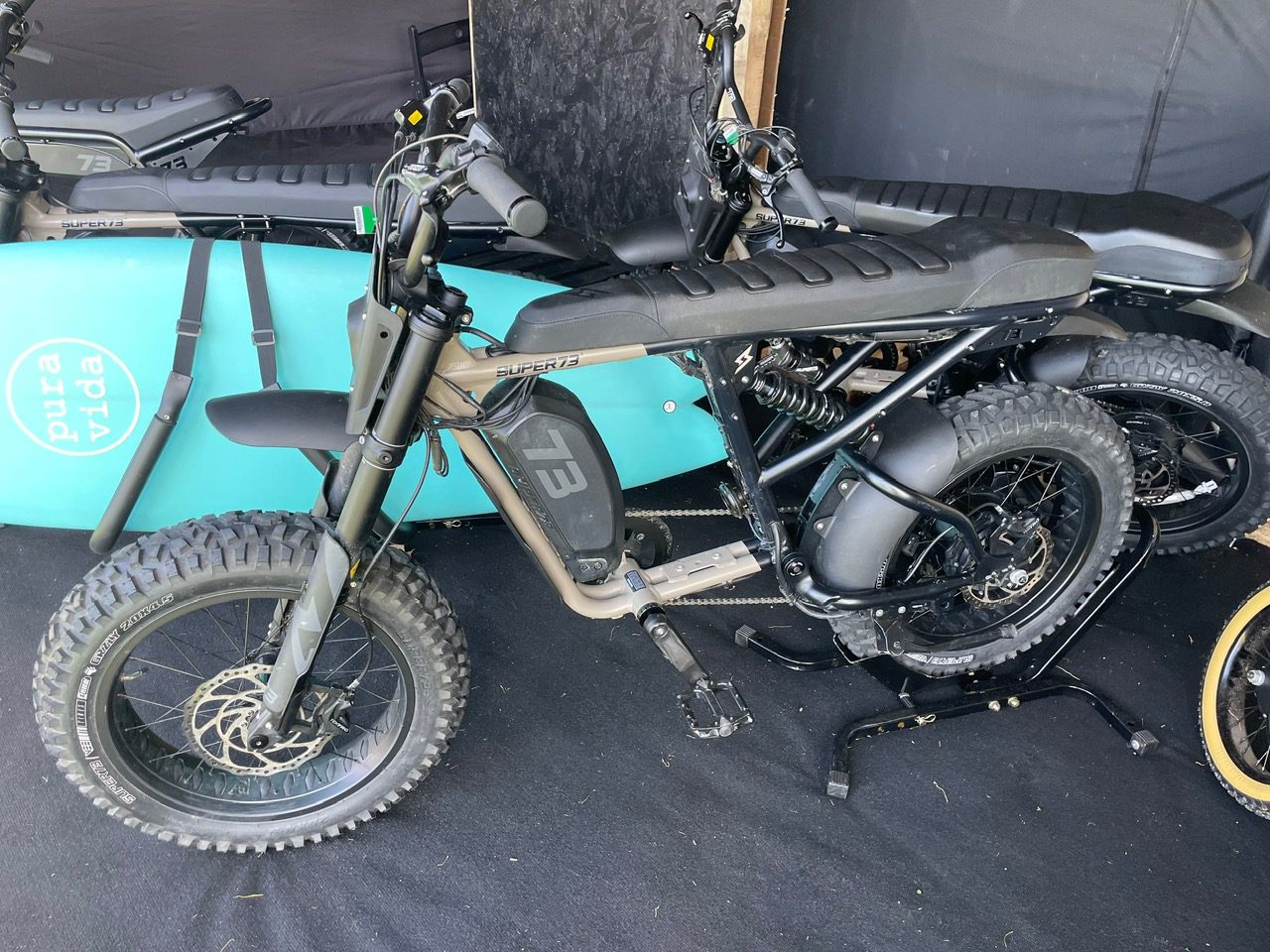 Super73 Radventure off road bike with full suspension frame ...