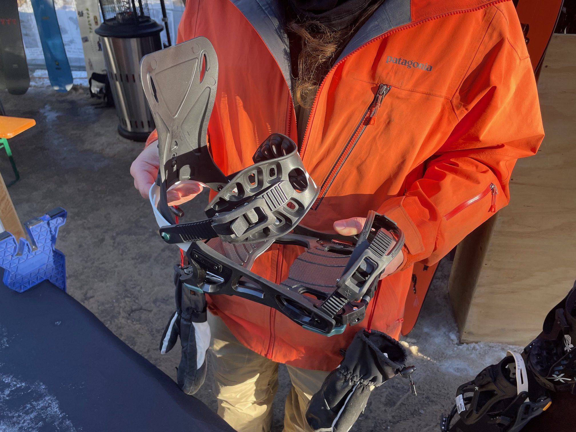Karakoram Ultra Ranger Connect binding that works both as a split and ...