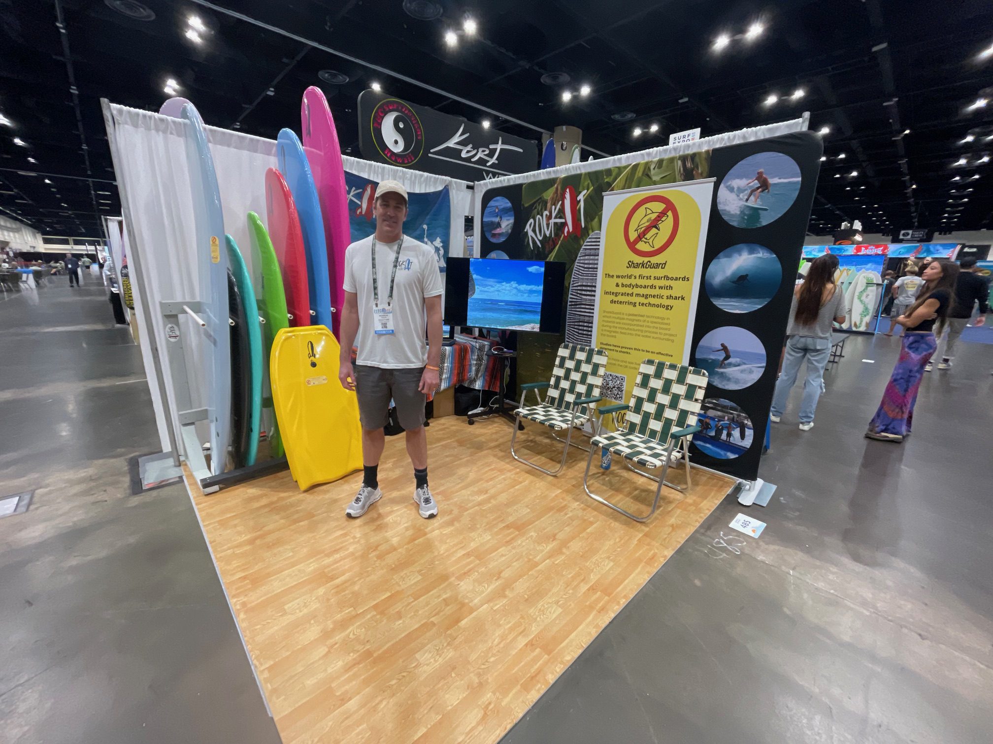 Rock It Surf booth - Boardsport SOURCE