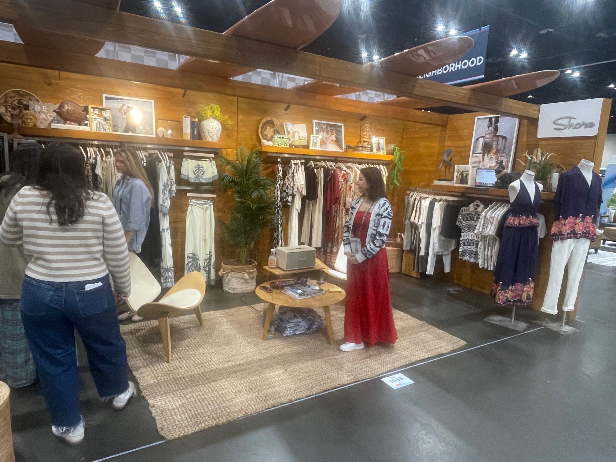 Shore's booth - Boardsport SOURCE