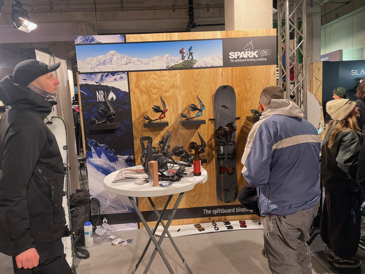 Spark R&D indoor booth - Boardsport SOURCE