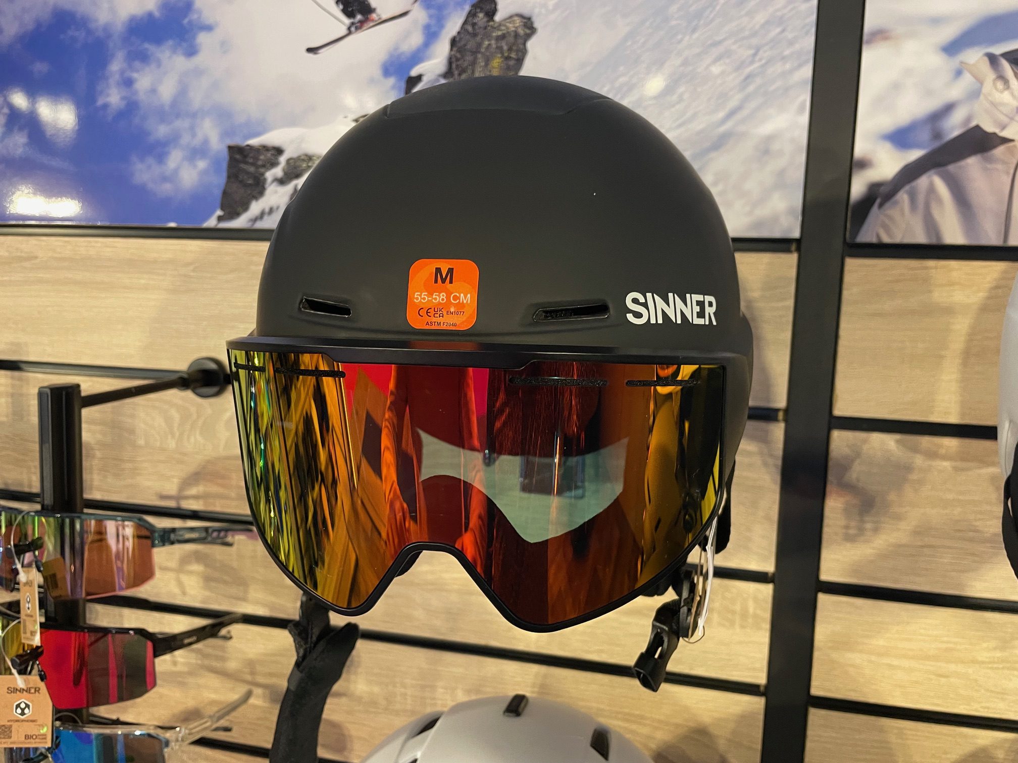 Sinner's Laax integrated goggle helmet combo - Boardsport SOURCE